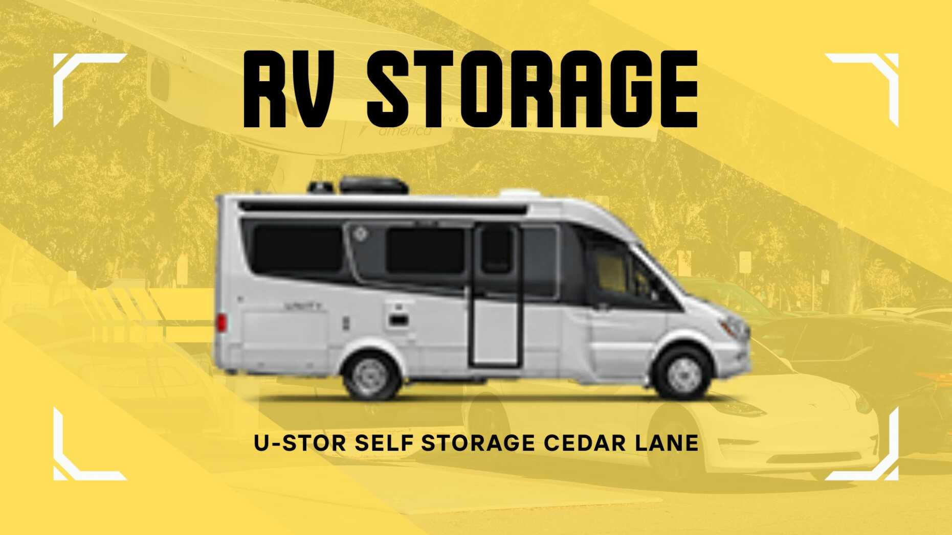 RV Storage in Greenville, SC at U-Stor Cedar Lane